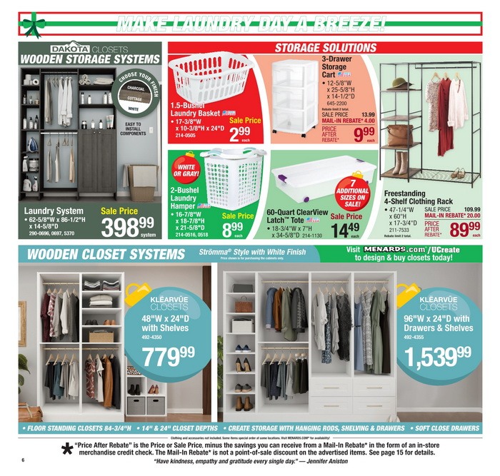 Menards Christmas Home & Gift Sale Nov 27 – Dec 07, 2025