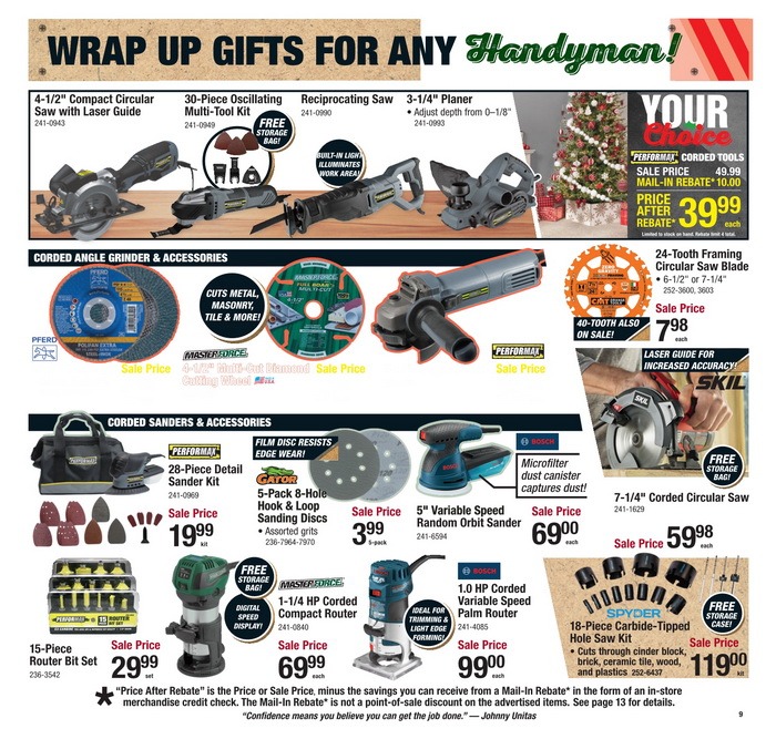 Menards Tool Sale Nov 20 – Dec 31, 2025