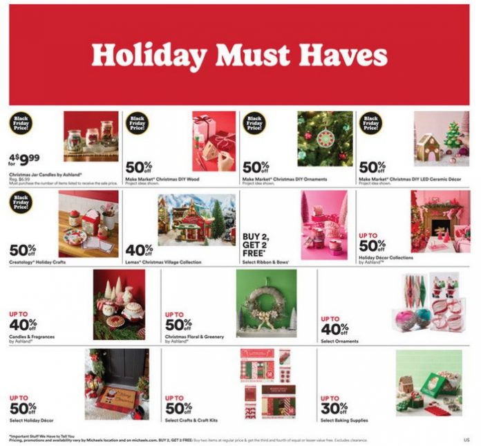 Michaels Weekly Ad Nov 09 – Nov 15, 2025