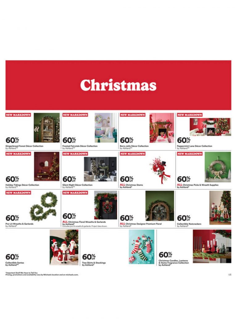 Michaels Black Friday Doorbusters Nov 26 – Nov 30, 2025