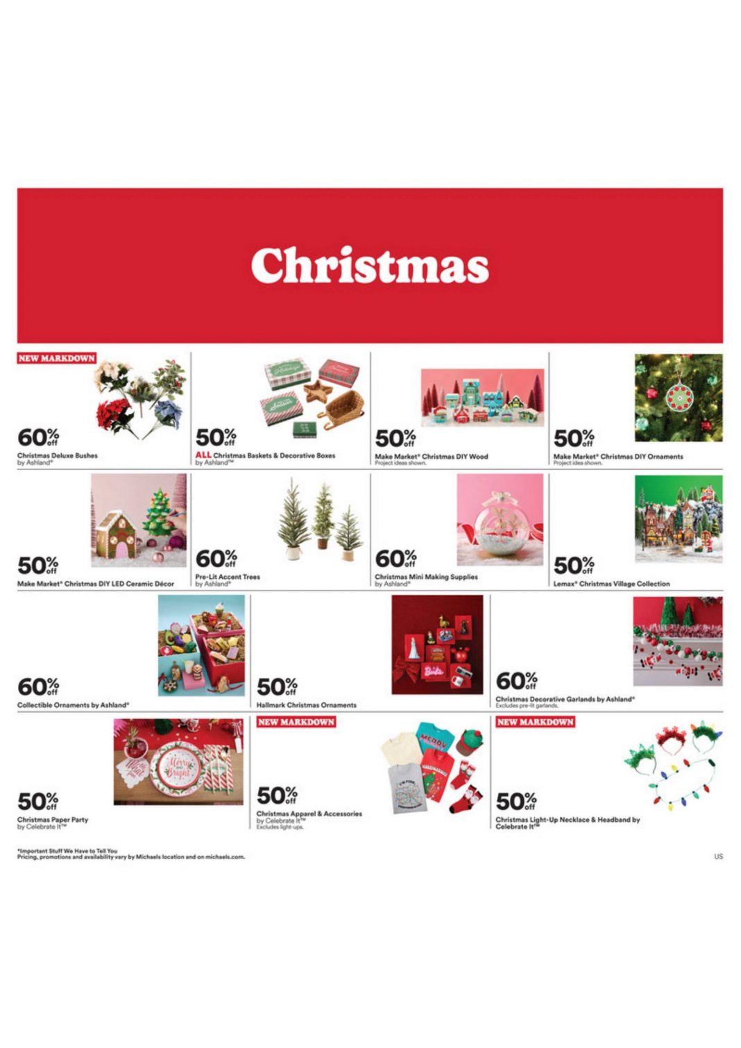 Michaels Black Friday Doorbusters Nov 26 – Nov 30, 2025