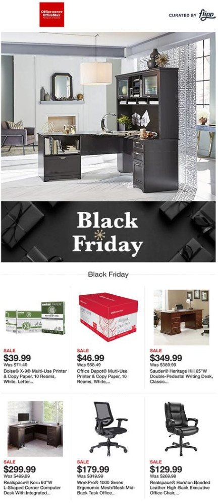 Office Depot Black Friday Ad Nov 24 – Nov 30, 2025