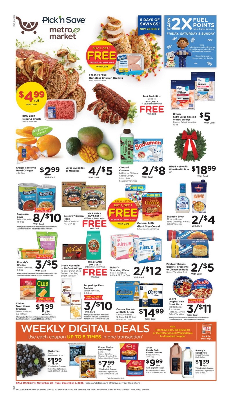 Pick'n Save Weekly Ad Nov 28 – Dec 02, 2025