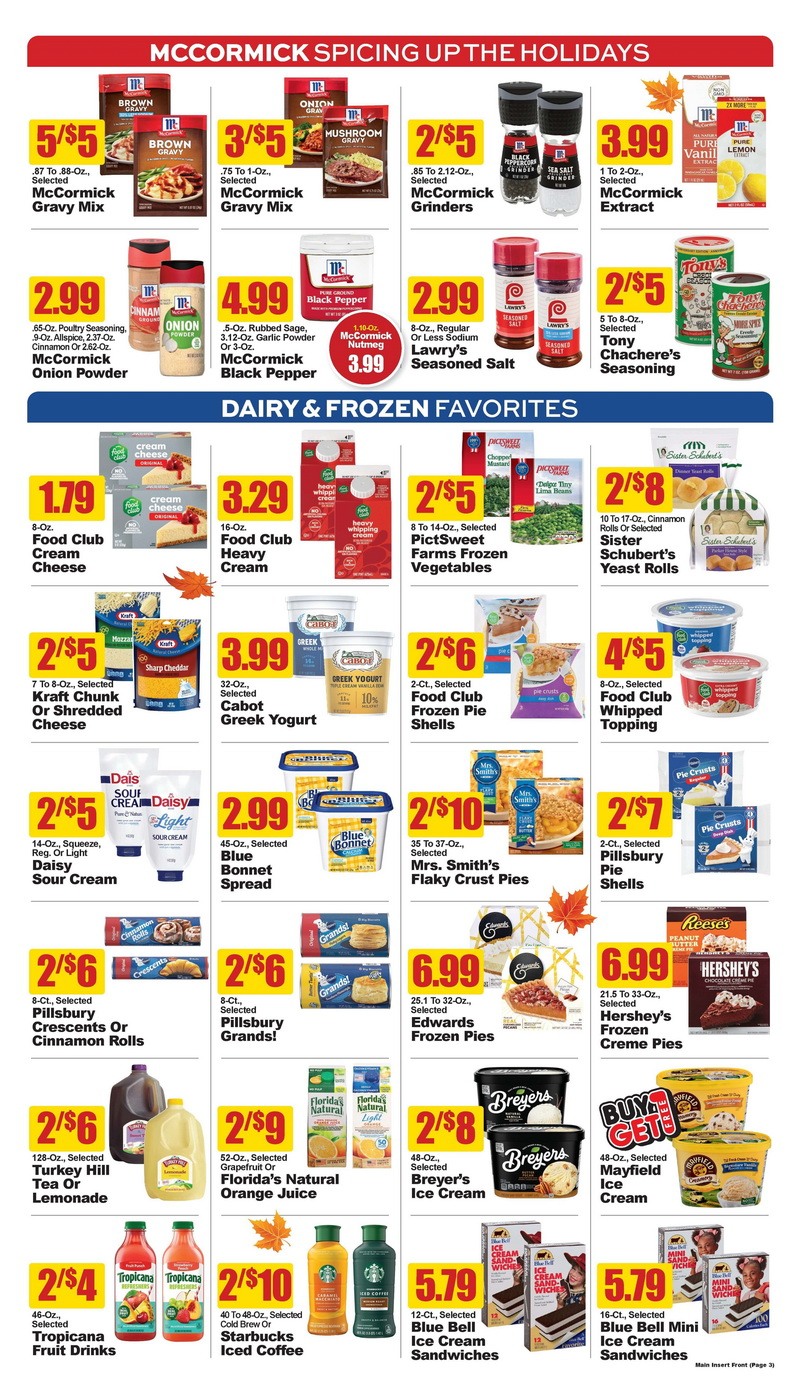 Piggly Wiggly Weekly Ad Nov 12 – Nov 27, 2025 (Thanksgiving Promotion ...