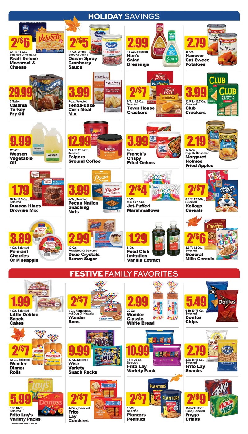 Piggly Wiggly Weekly Ad Nov 12 – Nov 27, 2025 (Thanksgiving Promotion ...