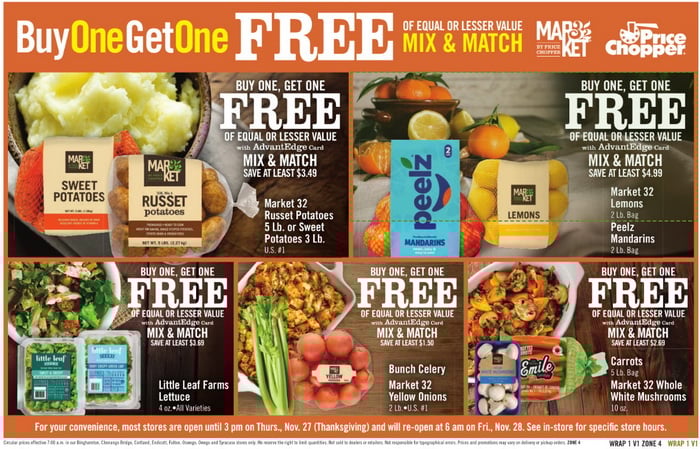 Price Chopper Weekly Ad Nov 23 – Nov 29, 2025