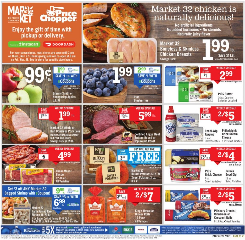 Price Chopper Weekly Ad Nov 16 – Nov 22, 2025 (Thanksgiving Promotion ...
