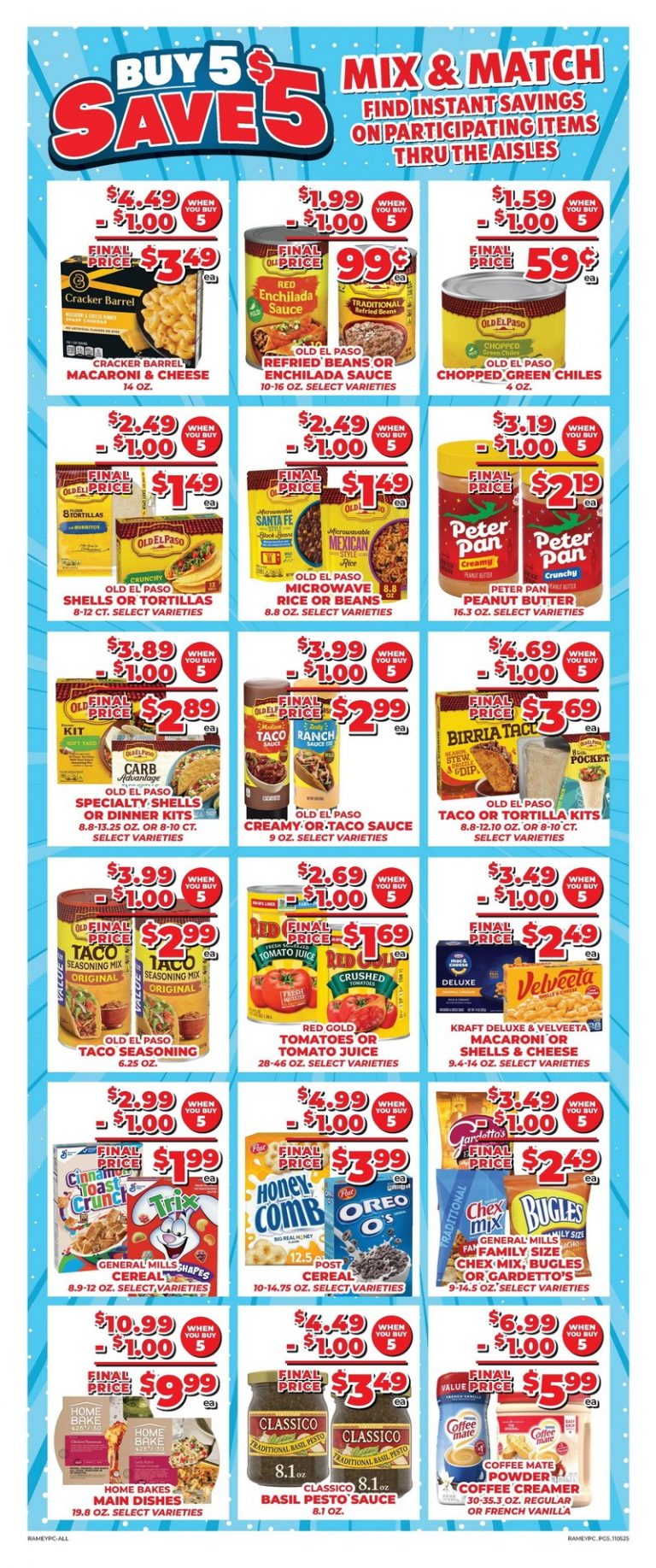 Price Cutter Weekly Ad Nov 05 – Nov 11, 2025