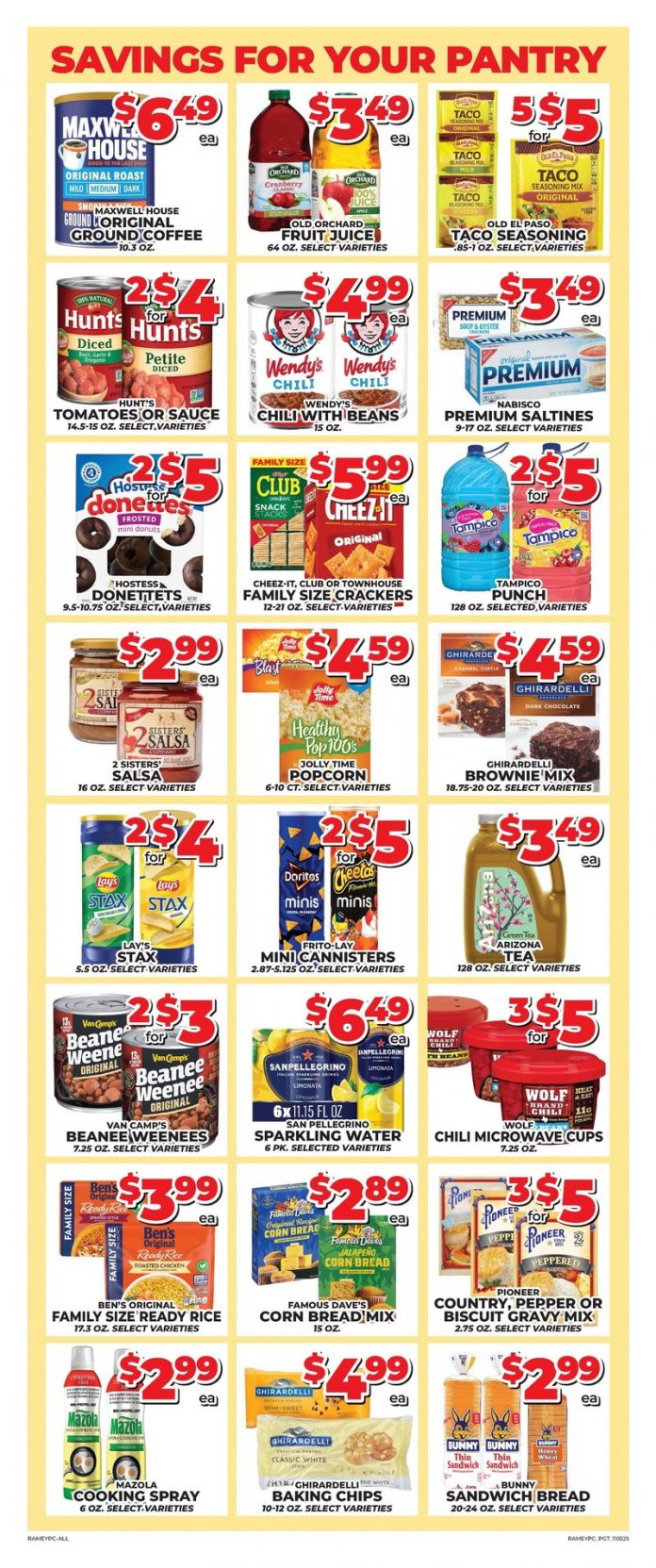Price Cutter Weekly Ad Nov 05 – Nov 11, 2025