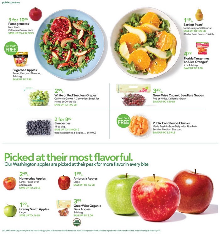 Publix Weekly Ad Nov 05 – Nov 11, 2025