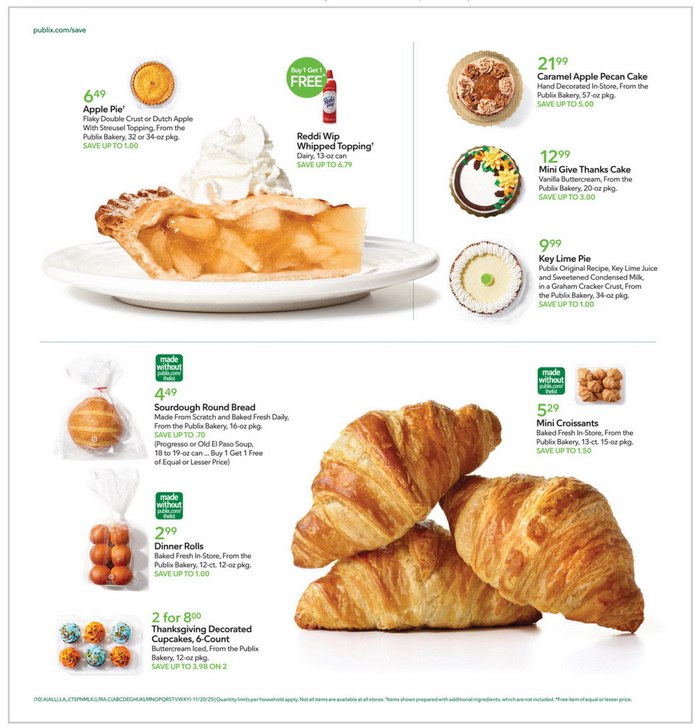 Publix Weekly Ad Nov 19 – Nov 26, 2025 (Thanksgiving Promotion Included ...