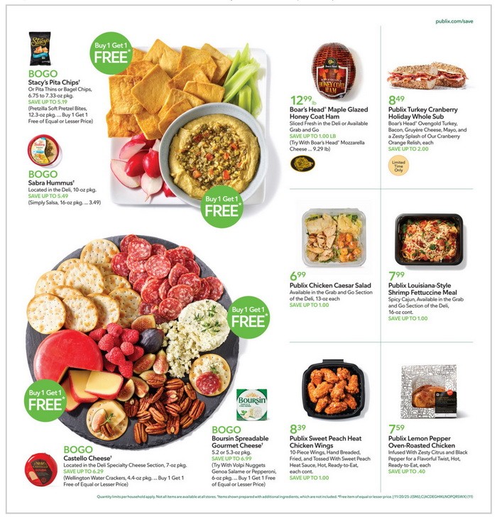 Publix Weekly Ad Nov 19 – Nov 26, 2025 (Thanksgiving Promotion Included ...