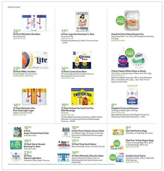 Publix Weekly Ad Nov 19 – Nov 26, 2025 (Thanksgiving Promotion Included ...