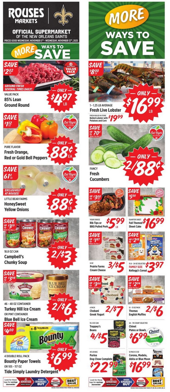 Rouses Weekly Ad Nov 05 – Nov 12, 2025