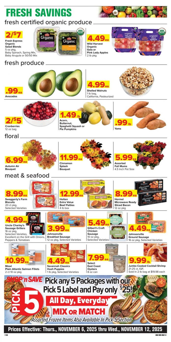 SHOP 'n SAVE Weekly Ad Nov 06 – Nov 12, 2025
