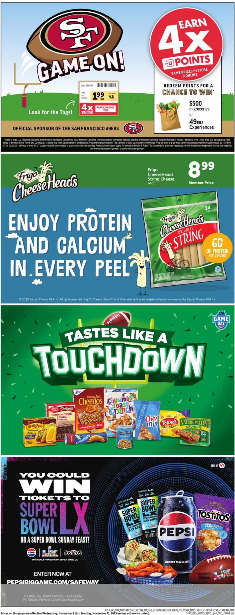 Safeway Weekly Ad Nov 05 – Nov 11, 2025