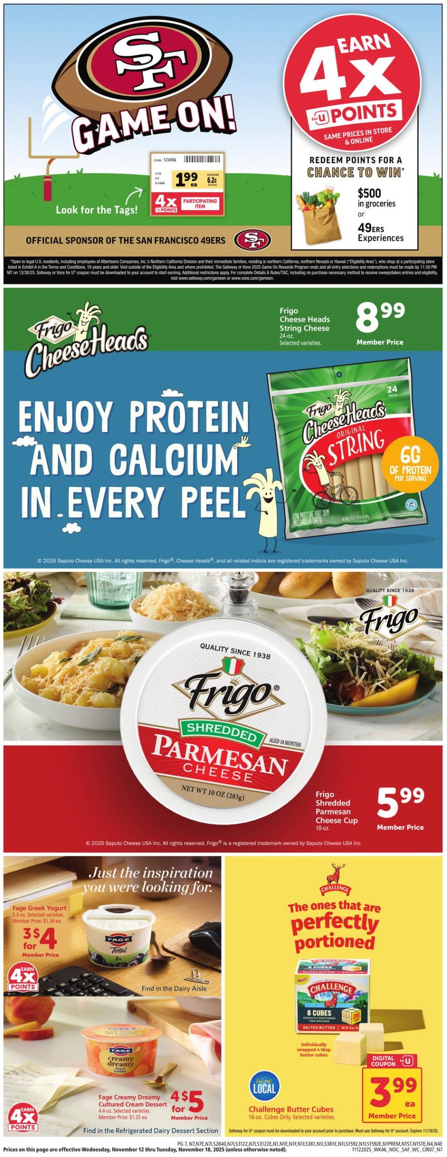 Safeway Weekly Ad Nov 12 – Nov 18, 2025 (Thanksgiving Promotion Included)
