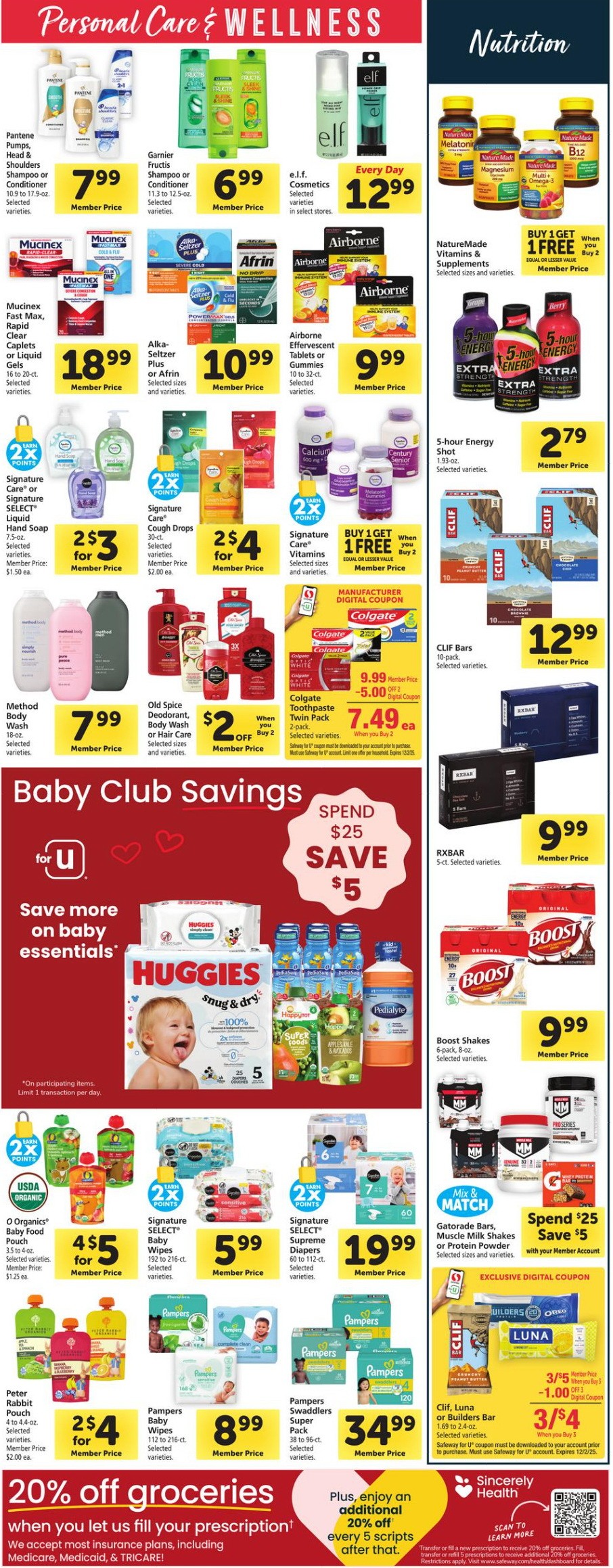 Safeway Weekly Ad Nov 19 – Nov 27, 2025 (Thanksgiving Promotion Included)