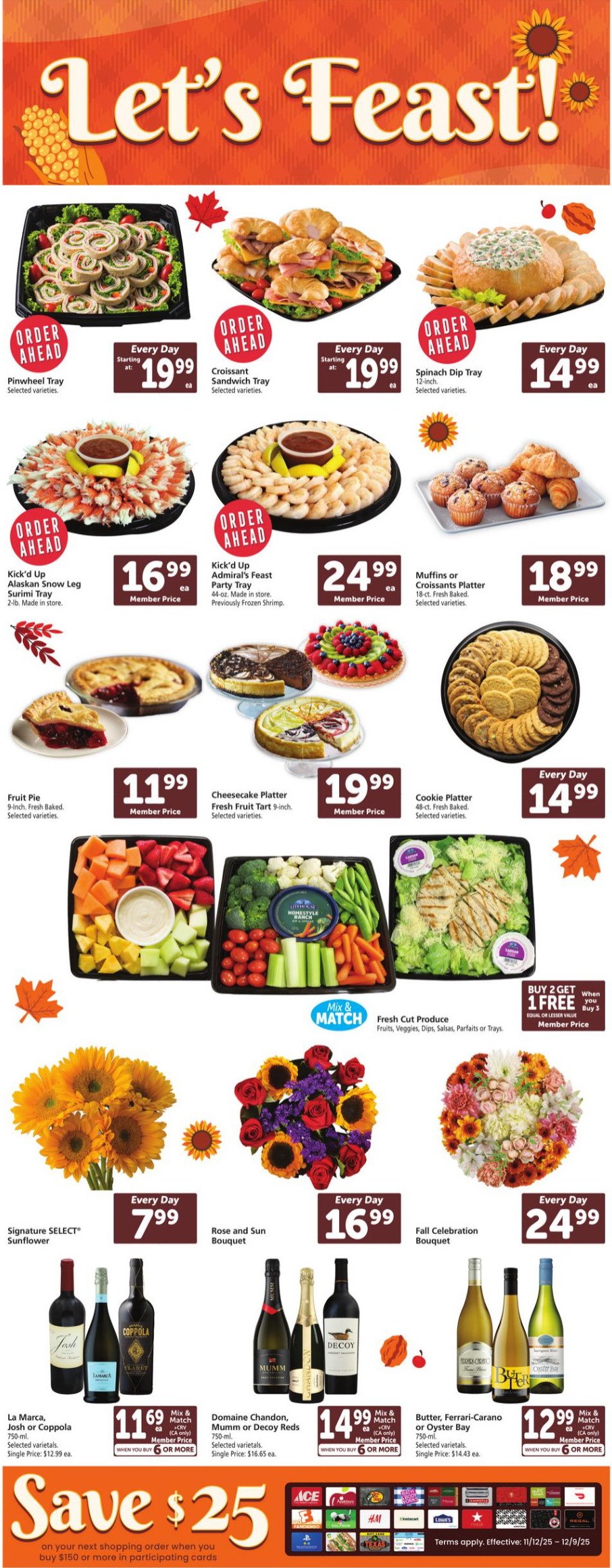 Safeway Weekly Ad Nov 19 – Nov 27, 2025 (Thanksgiving Promotion Included)