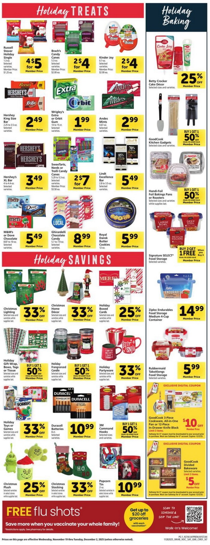 Safeway Weekly Ad Nov 28 – Dec 02, 2025