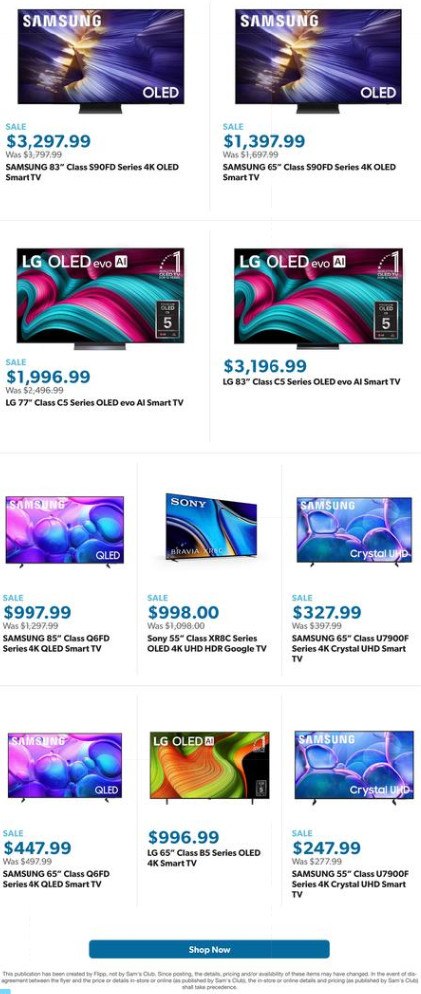 Sam's Club Weekly Ad Nov 20 – Nov 26, 2025 (Black Friday Promotion ...