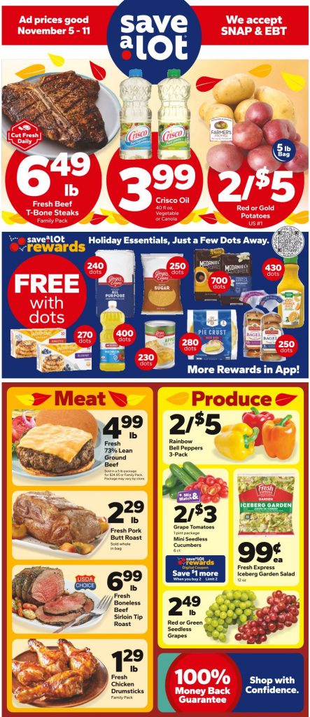 Save A Lot Weekly Ad Nov 05 – Nov 11, 2025 (Thanksgiving Promotion ...
