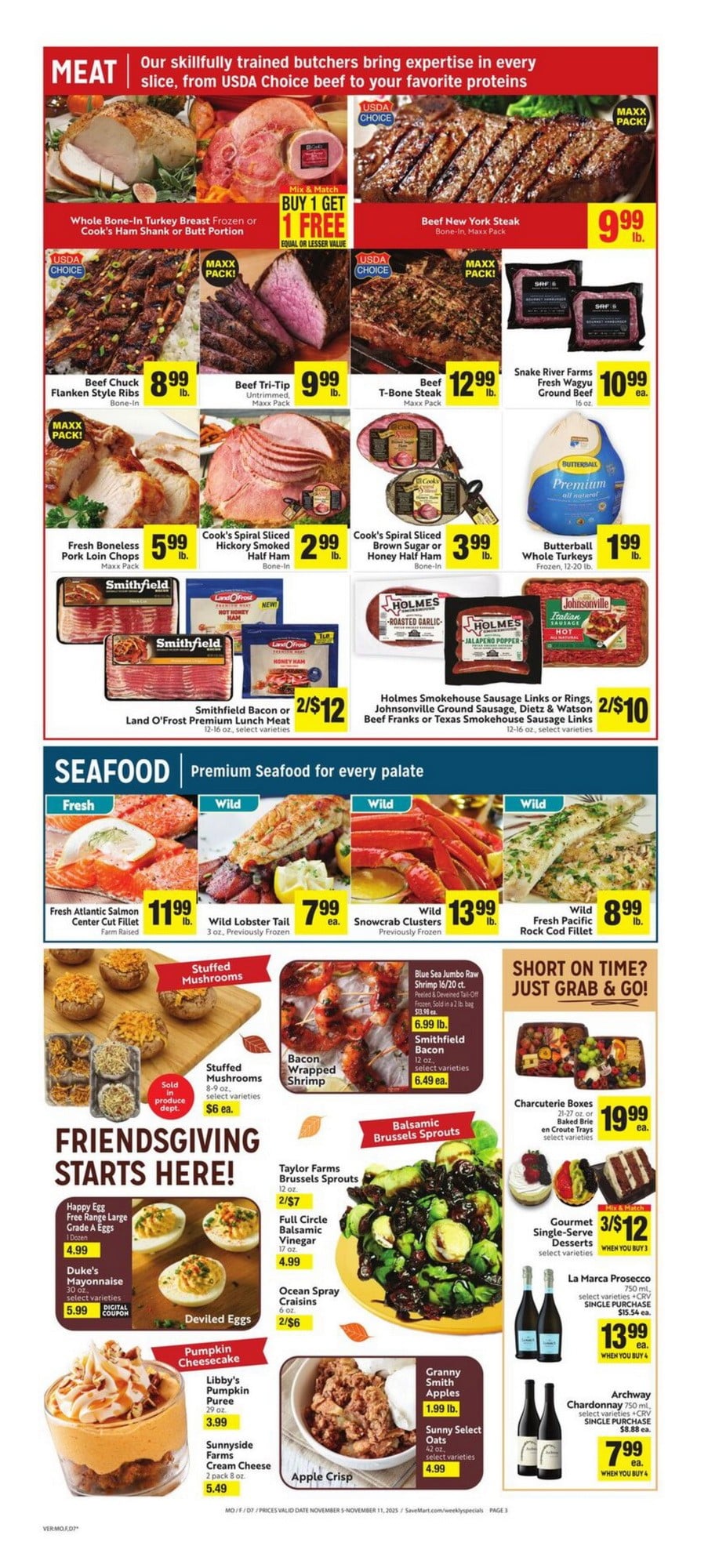 Save Mart Supermarkets Weekly Ad Nov 05 – Nov 11, 2025