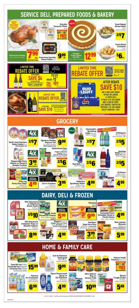 Save Mart Supermarkets Weekly Ad Nov 19 – Nov 27, 2025 (Thanksgiving ...