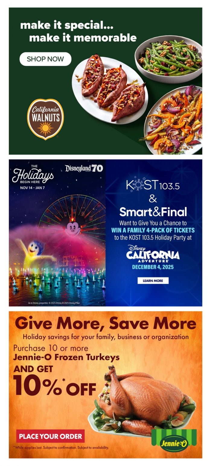Smart & Final Weekly Ad Nov 12 – Nov 18, 2025