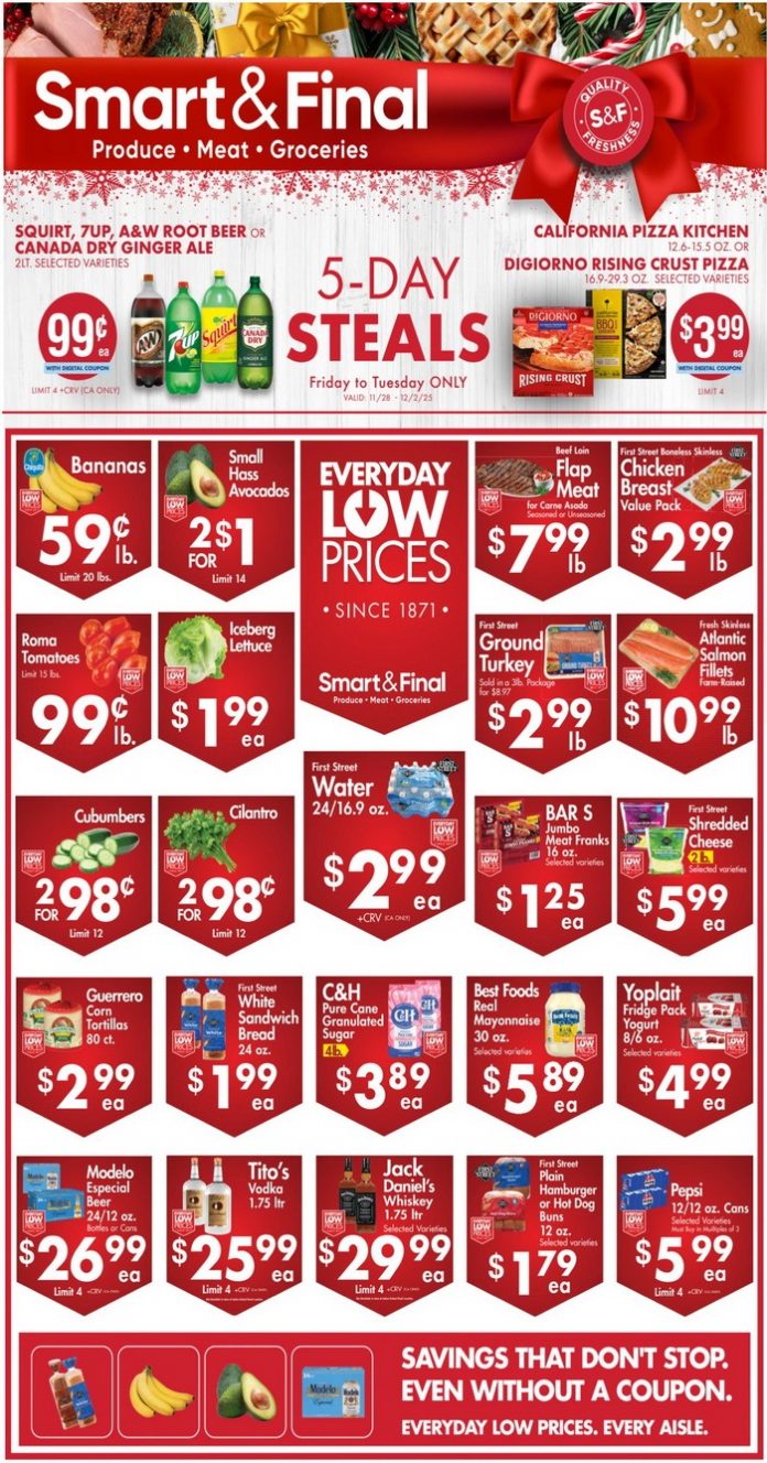 Smart & Final Weekly Ad Nov 28 – Dec 02, 2025