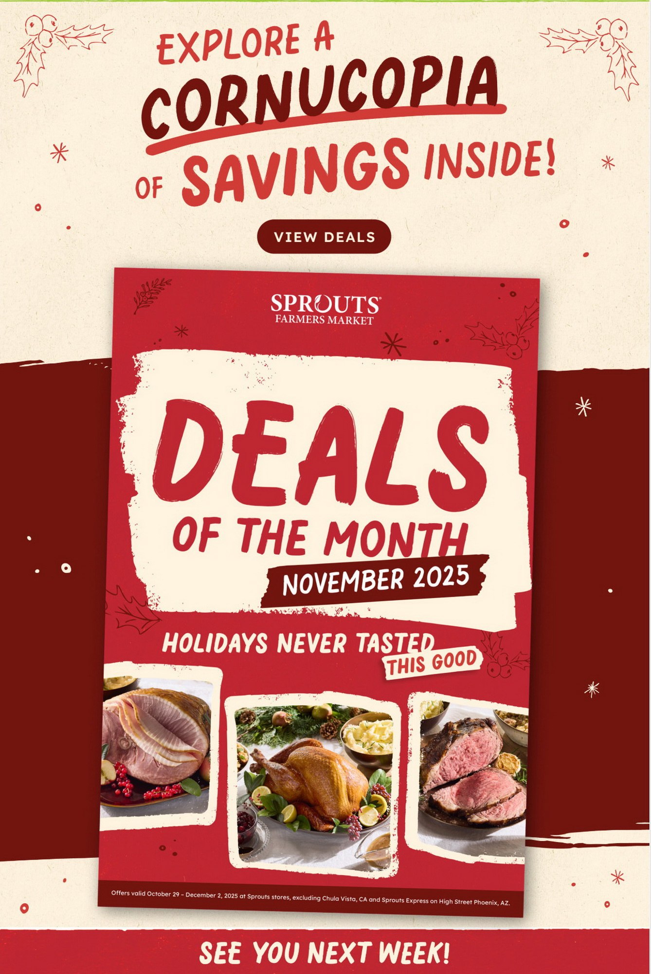 Sprouts Weekly Ad Nov 19 – Nov 27, 2025