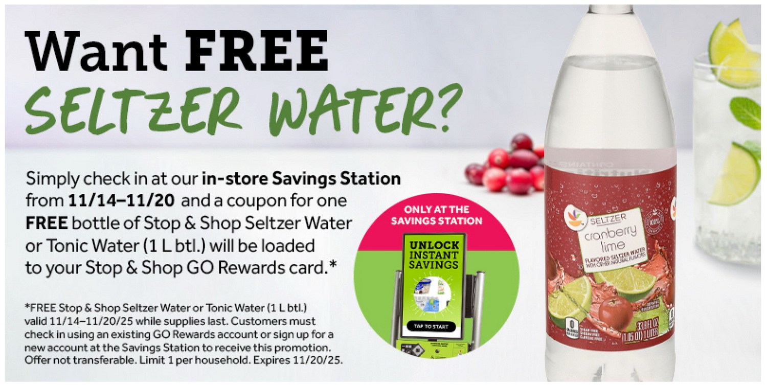 Stop & Shop Weekly Ad Nov 14 – Nov 20, 2025 （Thanksgiving Promotion ...