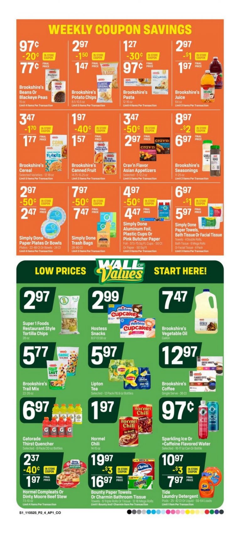 Super 1 Foods Weekly Ad Nov 05 – Nov 11, 2025