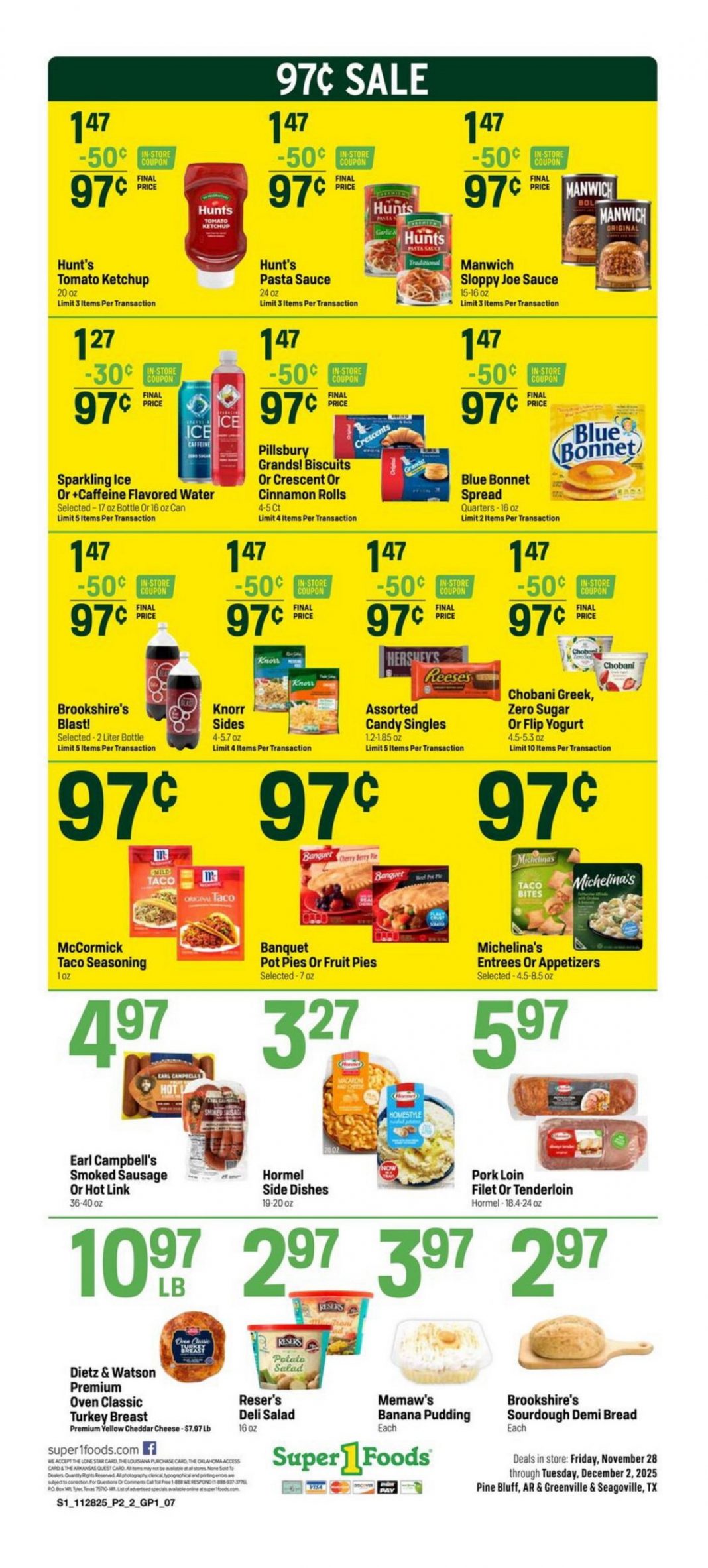 Super 1 Foods Weekly Ad Nov 28 – Dec 02, 2025