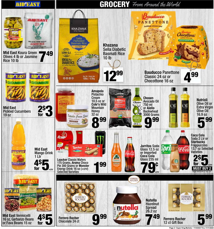 Super King Weekly Ad Nov 05 – Nov 11, 2025