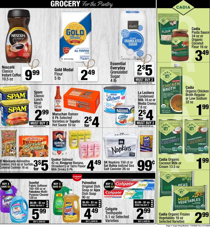 Super King Weekly Ad Nov 05 – Nov 11, 2025