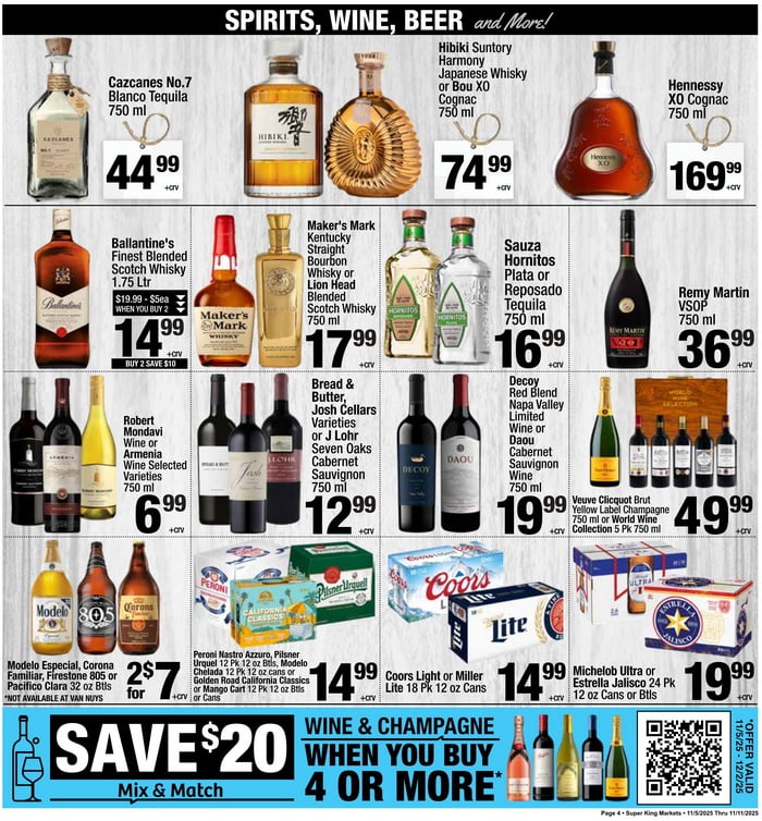 Super King Weekly Ad Nov 05 – Nov 11, 2025