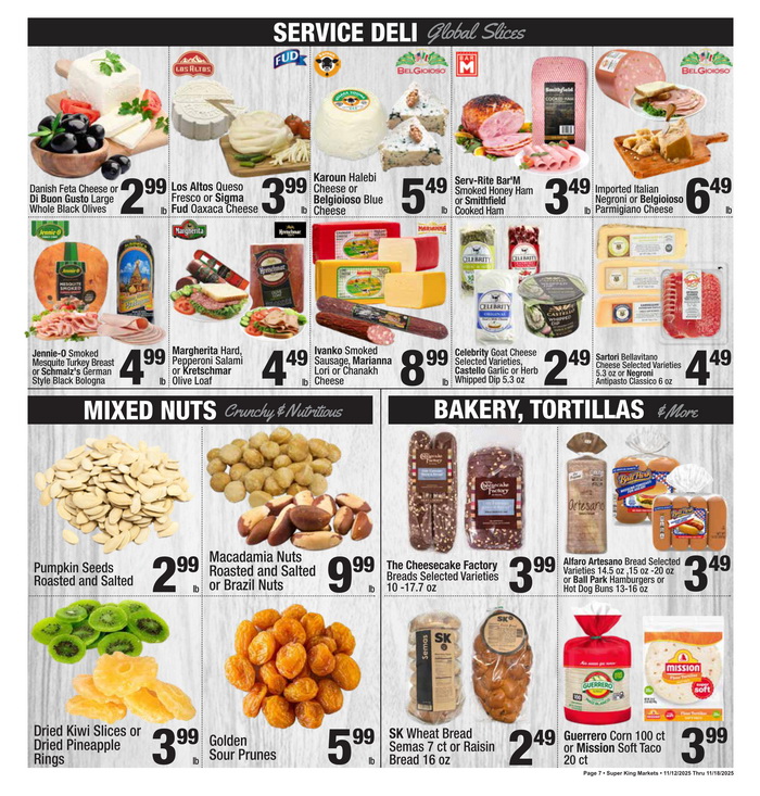 Super King Weekly Ad Nov 12 – Nov 18, 2025