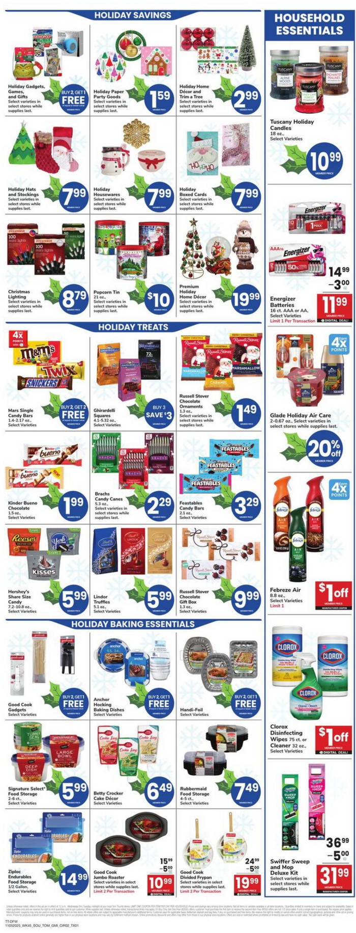 Tom Thumb Weekly Ad Nov 05 – Nov 11, 2025