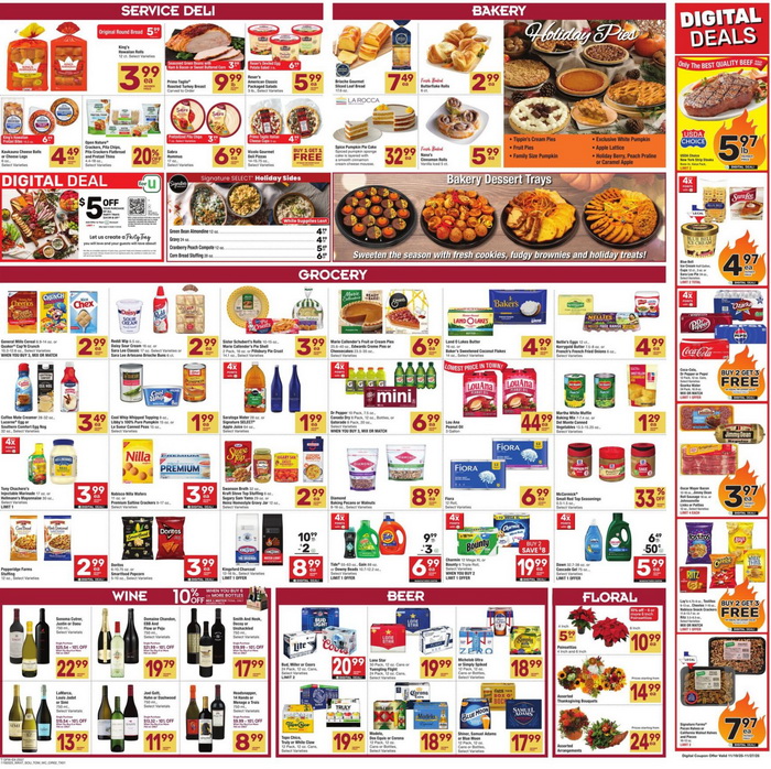 Tom Thumb Weekly Ad Nov 19 – Nov 27, 2025 (Thanksgiving Day Promotion ...