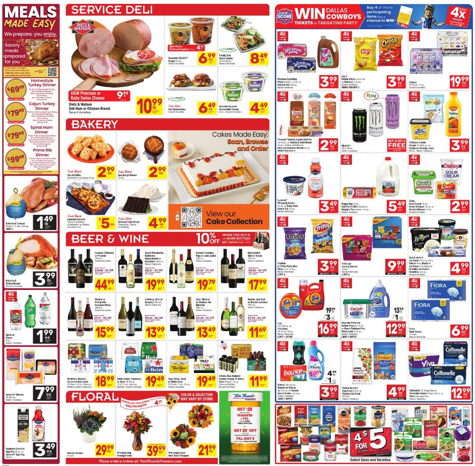 Tom Thumb Weekly Ad Nov 12 – Nov 18, 2025