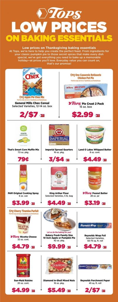 Tops Weekly Ad Nov 09 – Nov 15, 2025