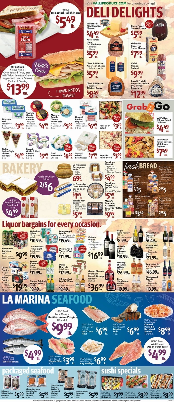 Valli Produce Weekly Ad Nov 12 – Nov 18, 2025 (Thanksgiving Promotion ...