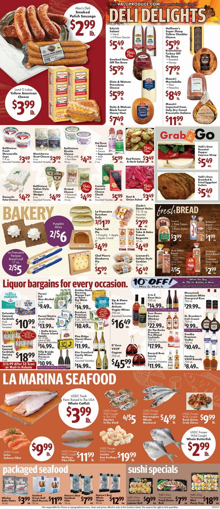 Valli Produce Weekly Ad Nov 19 – Nov 27, 2025 (Thanksgiving Promotion ...