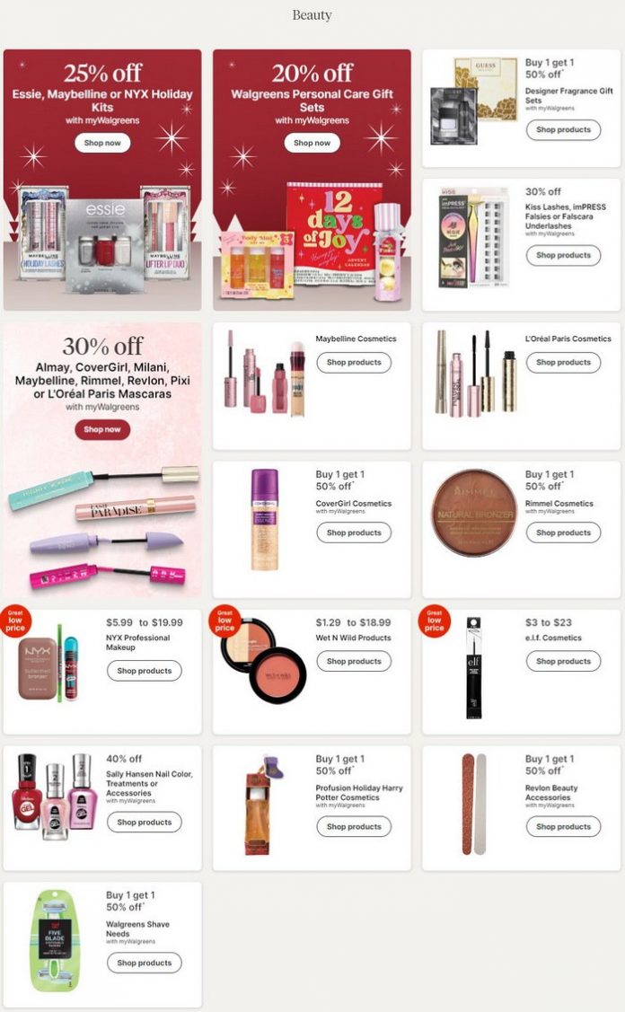Walgreens Weekly Ad Nov 23 – Nov 29, 2025 (Black Friday Promotion Included)