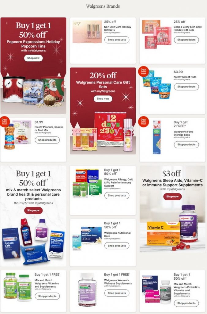 Walgreens Weekly Ad Nov 23 – Nov 29, 2025 (Black Friday Promotion Included)