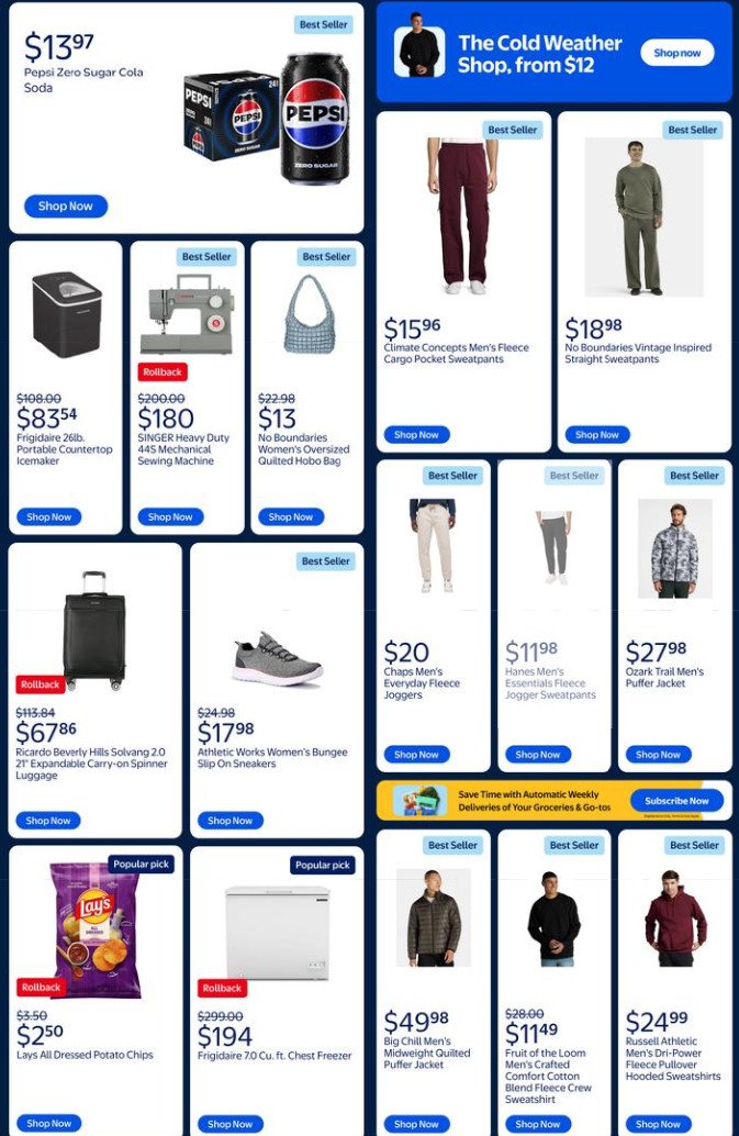 Walmart Weekly Ad Nov 19 – Nov 25, 2025 (Thanksgiving Promotion Included)