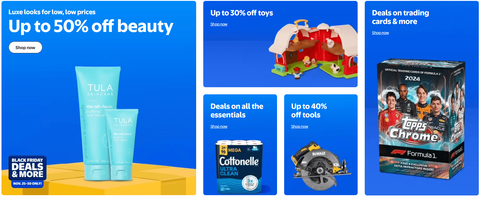 Walmart Black Friday Deals Nov 25 – Nov 30, 2025