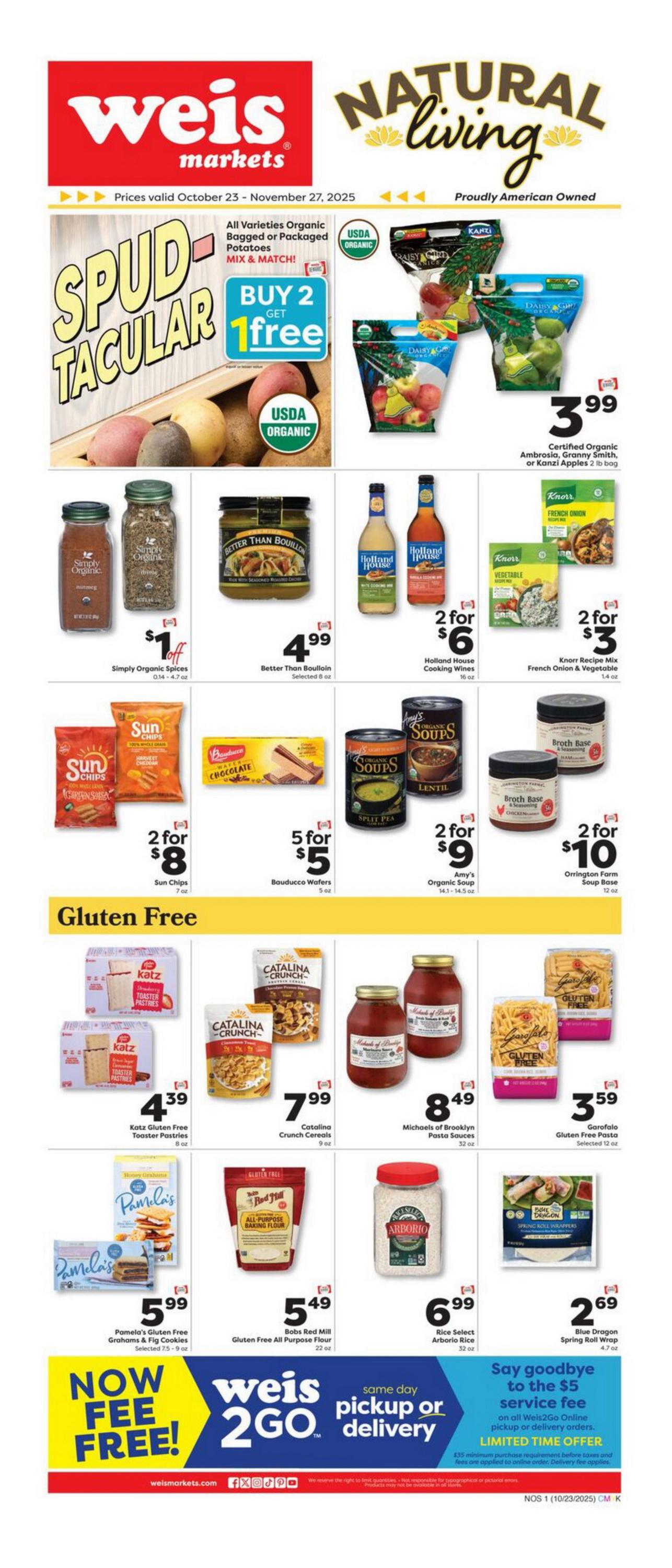Weis Markets Weekly Ad Nov 06 – Nov 12, 2025