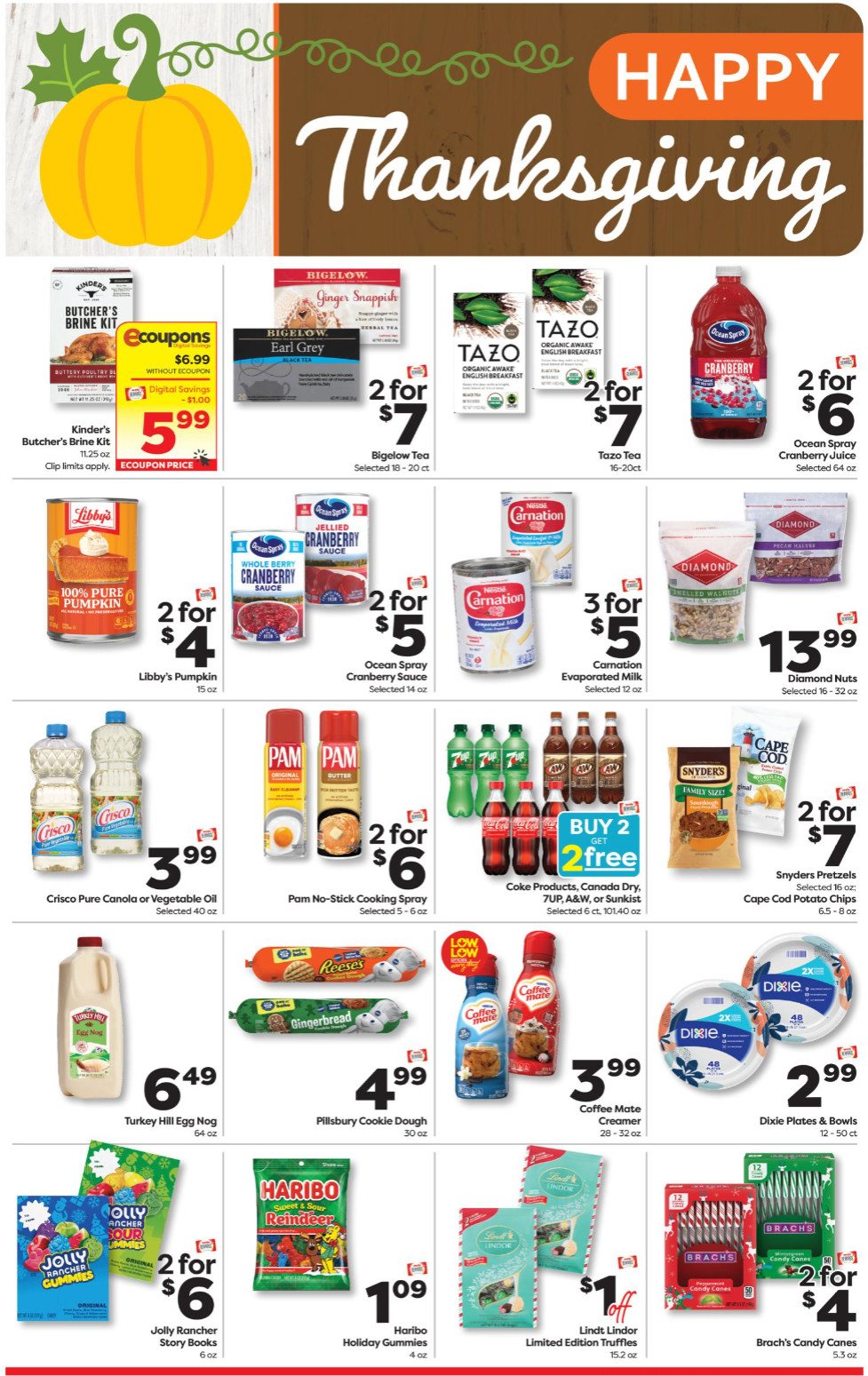 Weis Markets Weekly Ad Nov 20 – Nov 27, 2025 (Thanksgiving Promotion ...